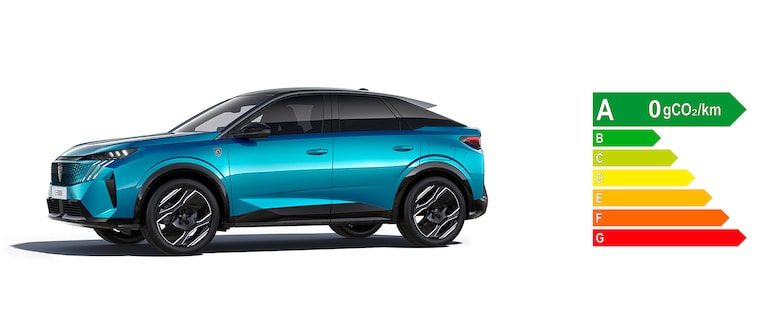 PEUGEOT E-3008 | 100% elétrico | SUV compacto fastback