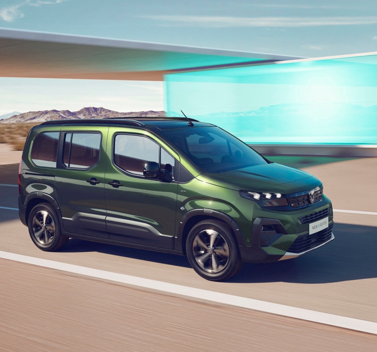 PEUGEOT E-RIFTER | O veículo polivalente, de lazer e 100% elétrico